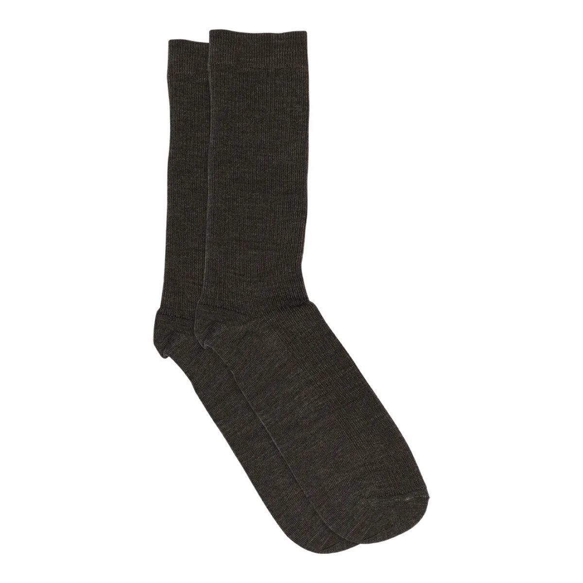 MP Fine Wool Rib Socks 50102 541 Dark Brown – KantByK